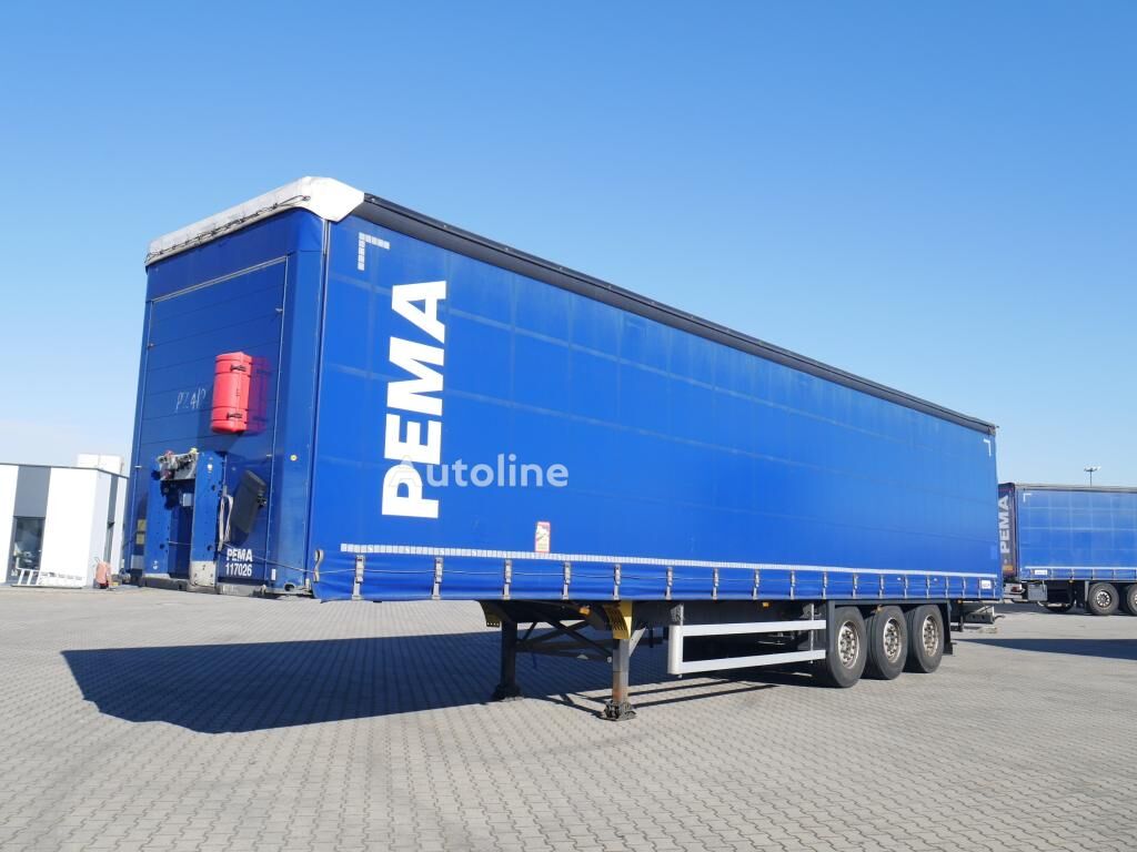 Schmitz Cargobull Trailer Curtainsider Sliding Roof Straight poluprikolica sa kliznom ceradom