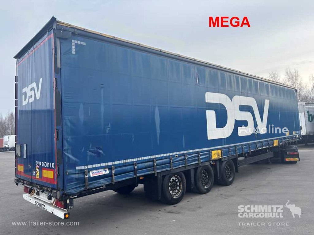 Schmitz Cargobull Curtainsider Mega poluprikolica sa kliznom ceradom