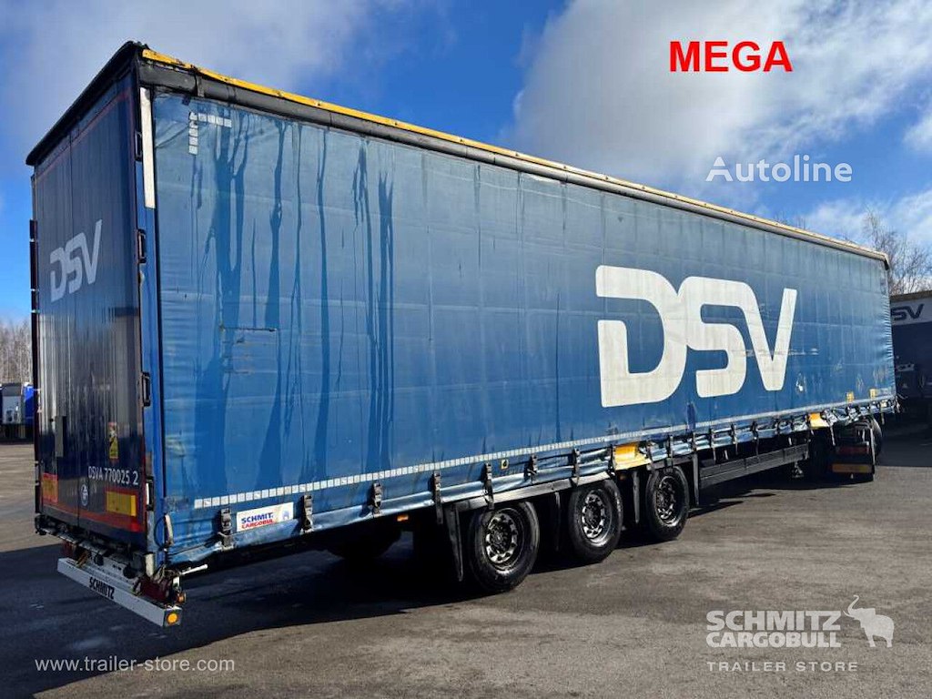 Schmitz Cargobull Curtainsider Mega poluprikolica sa kliznom ceradom
