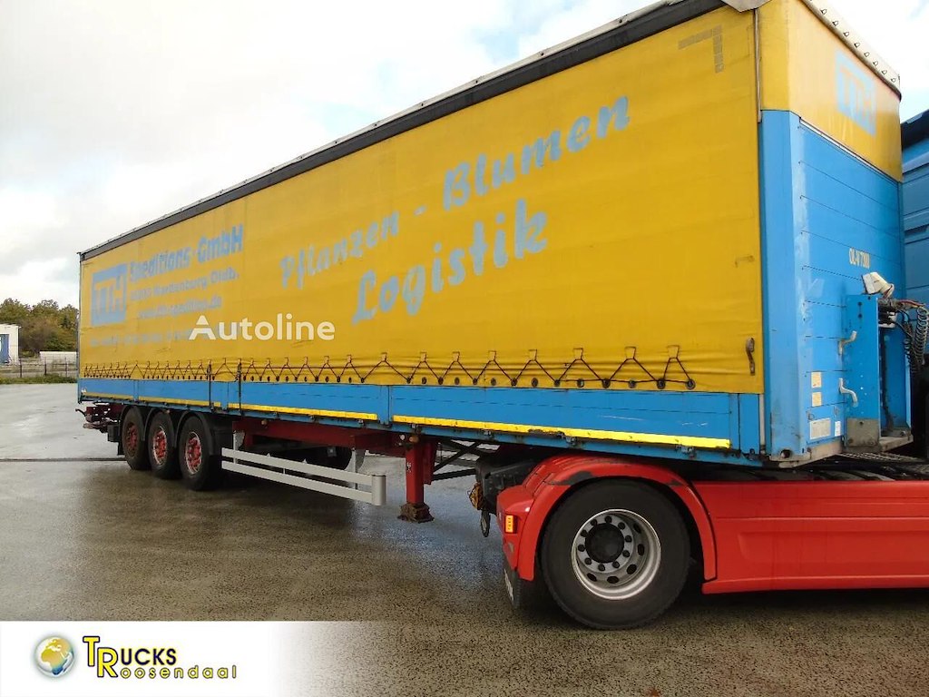 Schmitz Cargobull 3 AXLE SAF + DHOLLANDIA LOADLIFT + SLIDING ROOF poluprikolica sa kliznom ceradom