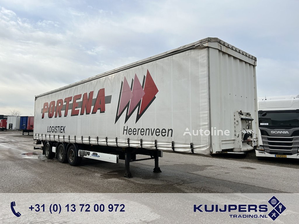 Krone Profi Liner / Curtainside poluprikolica sa kliznom ceradom