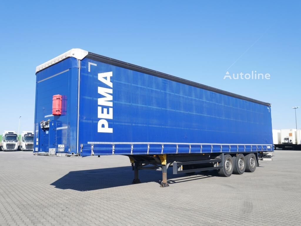 Schmitz Cargobull Trailer Curtainsider Sliding Roof Straight poluprikolica sa kliznom ceradom
