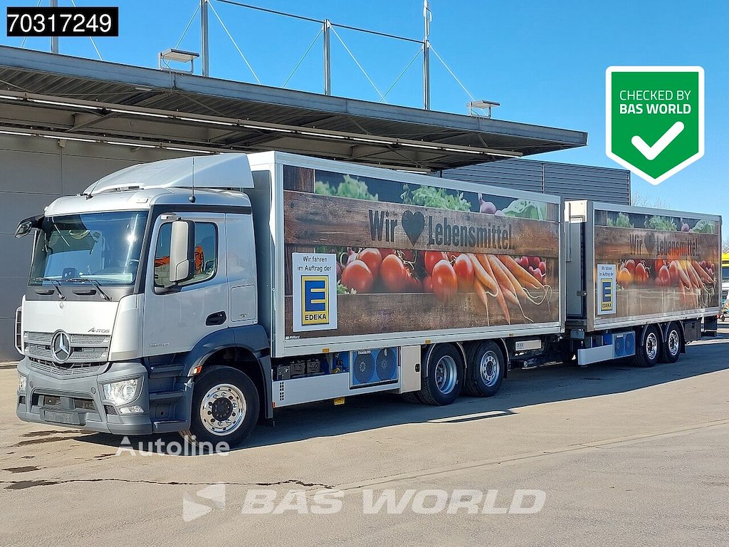 Mercedes-Benz Antos 2540 6X2 Combi Frigoblock EK 25U 2000kg Ladebordwand Full kamion hladnjača