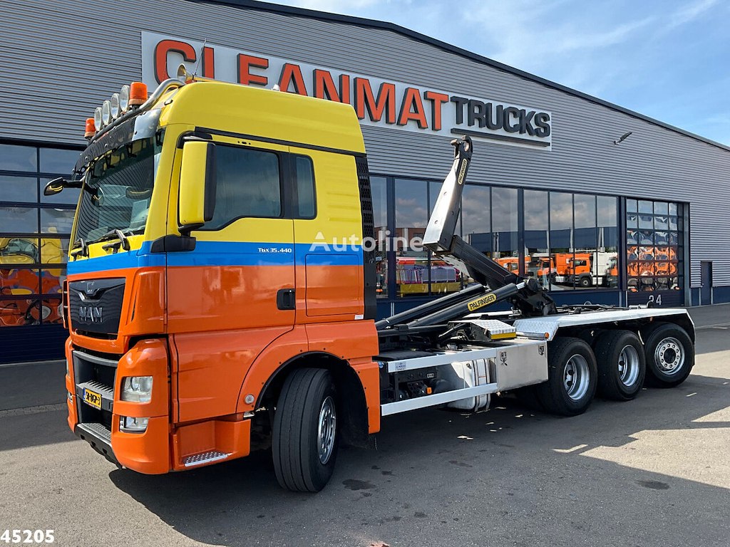 MAN TGX 35.440 Euro 6 8x4 26 Ton haakarmsysteem kamion rol kiper