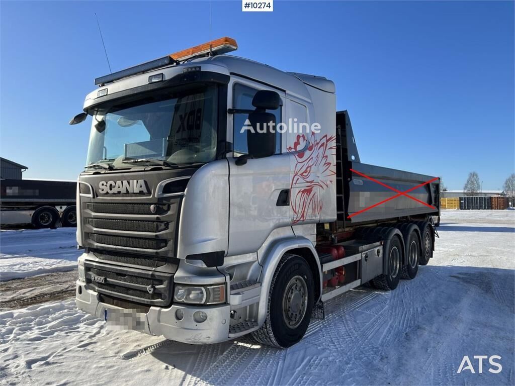 Scania R580LB8X4*4HNA Tridem Truck kamion rol kiper