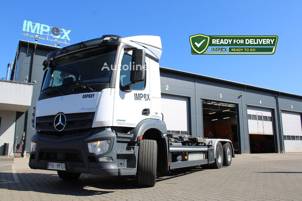 Mercedes-Benz Antos 2645 / Euro 6 / Meiller RS 21 70 kamion rol kiper