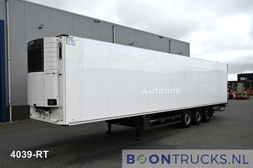 Schmitz Cargobull SCB*S3B + CARRIER VECTOR 1550 | LIFT AXLE * TAIL LIFT * 250 x 26 poluprikolica hladnjača