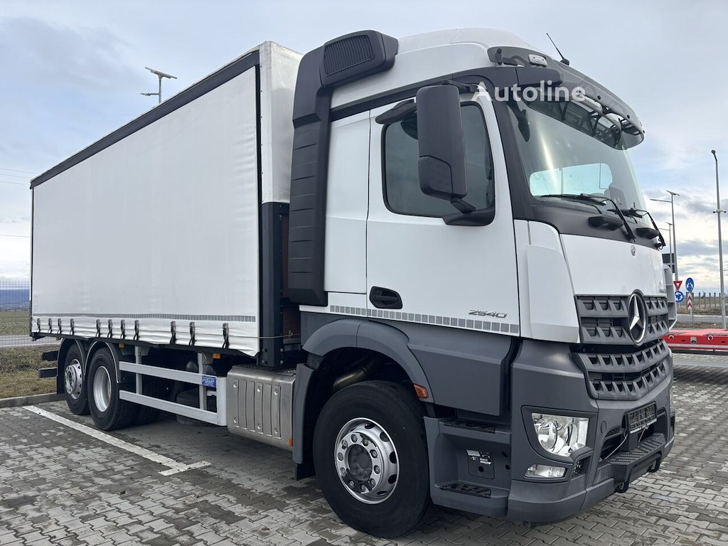 Novi Mercedes-Benz Arocs 2540, new unused truck, original 6500km kamion sa klizna zavesa cerada
