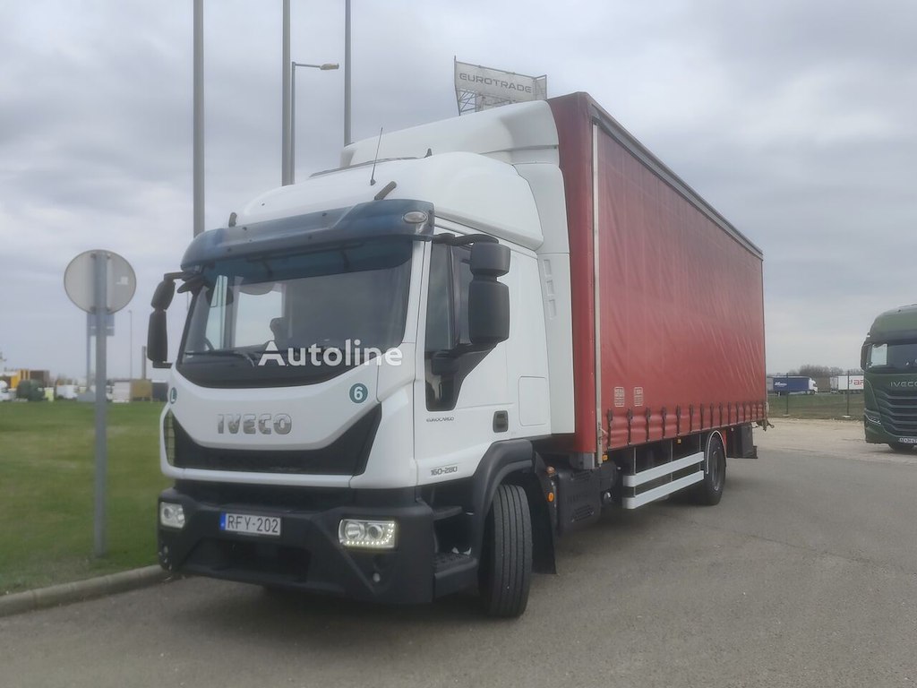 IVECO EuroCargo 160E280 kamion sa klizna zavesa cerada