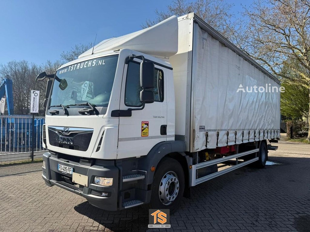MAN TGM 18.290 4X2 18 TON - GARDINEN/SCHUIFZEIL - KEURING/APK/TUV 02 kamion sa klizna zavesa cerada