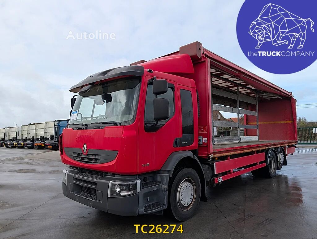 Renault Premium 380 kamion sa klizna zavesa cerada