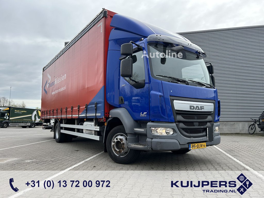DAF LF 210 FA / 12 Ton / 420 dkm kamion sa klizna zavesa cerada
