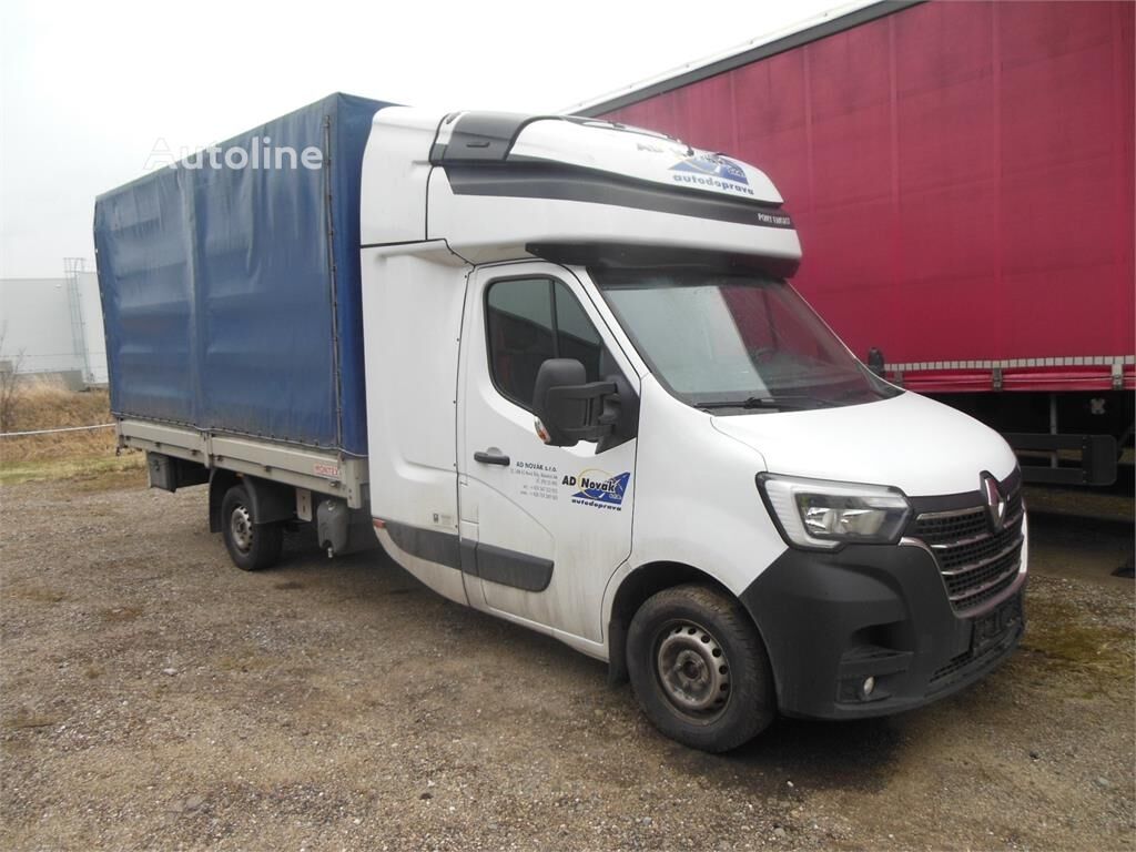 Renault Master 2,3 DCi, TWIN CAB, ZÁVADA MOTORU kamion sa klizna zavesa cerada