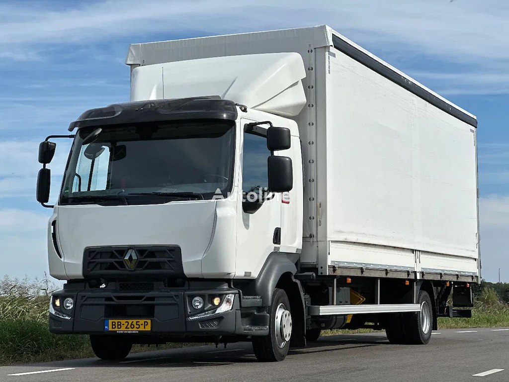 Renault D240.12. EURO6. 11-2021. kamion sa klizna zavesa cerada