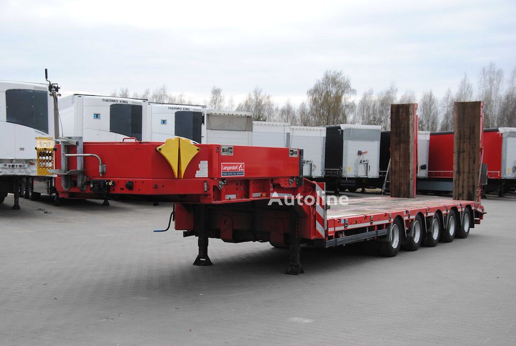 Langendorf SATU 50 low-bed semi-trailer / 2024 / 54.5 t load cap poluprikolica sa niskom platformom