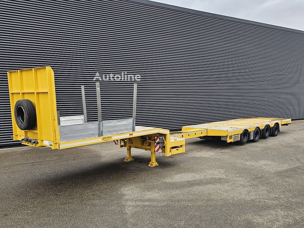 Broshuis 4AOU-16-40 / 4 AXLE / ECO RAMP / poluprikolica sa niskom platformom