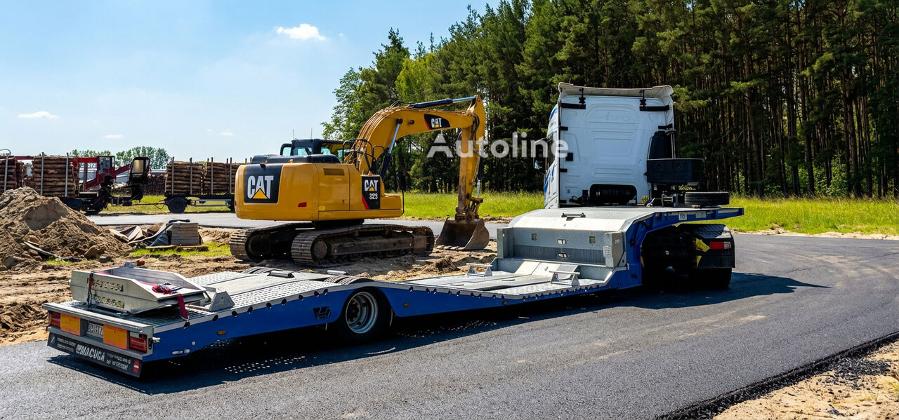 Izdajem MACUGA JX1 22W1 do transportu ciągników siodłowych poluprikolicu sa niskom platformom