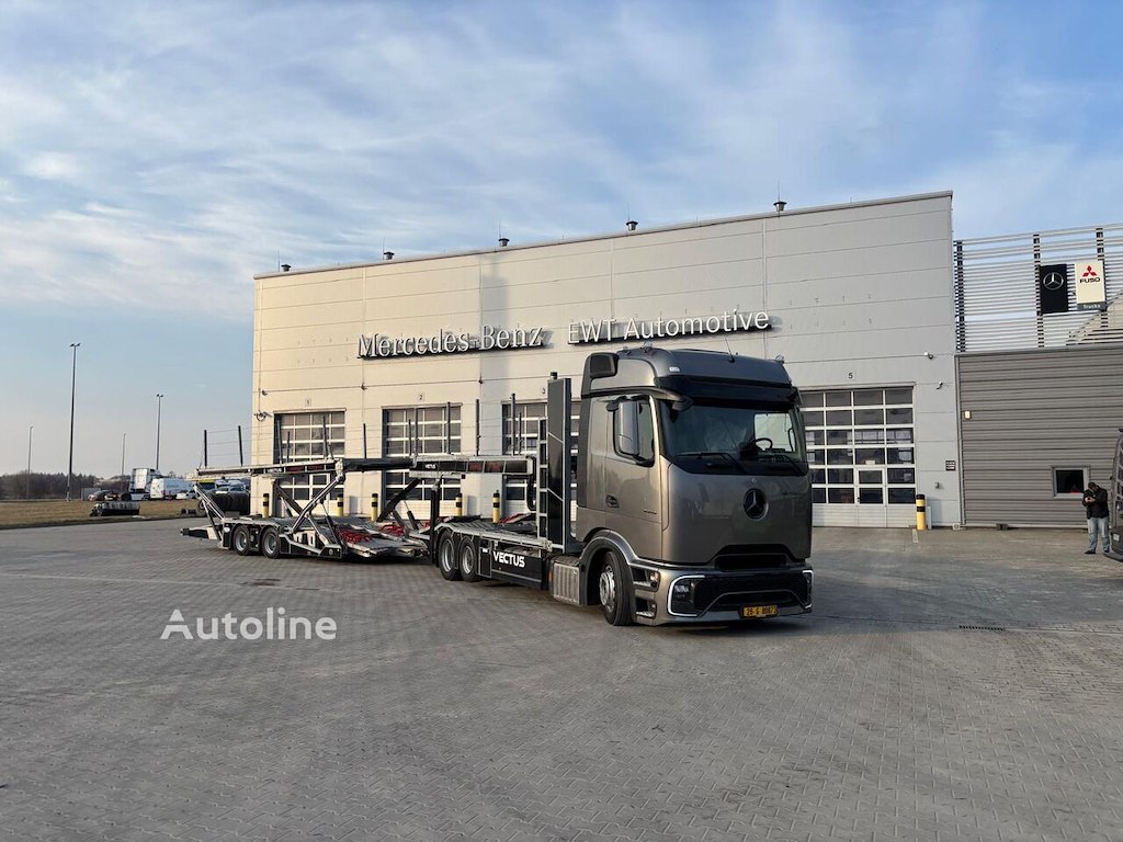 Novi Mercedes-Benz Actros 2445 autotransporter + prikolica autotransportera
