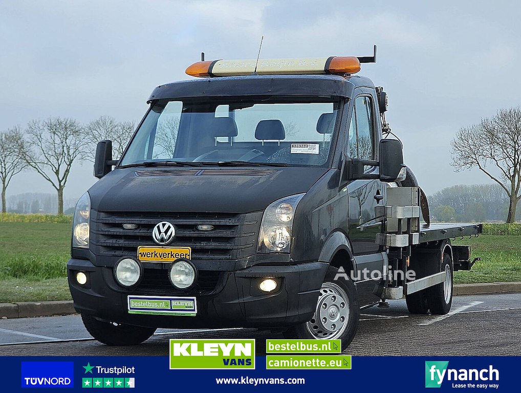 Volkswagen CRAFTER 35 2.0 Open-Laadbak KRAAN! kamion platforma