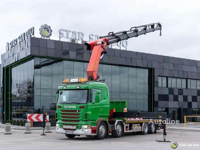 Scania R480 8x2 Palfinger PK 65002 SH Crane kamion platforma
