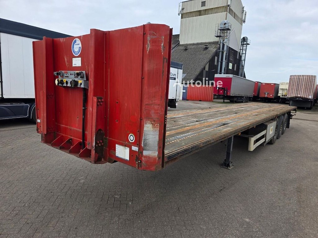 Van Hool SAF - Disc Van Hool 3-axle flatbed trailer - SAF - Disc brakes - poluprikolica platforma