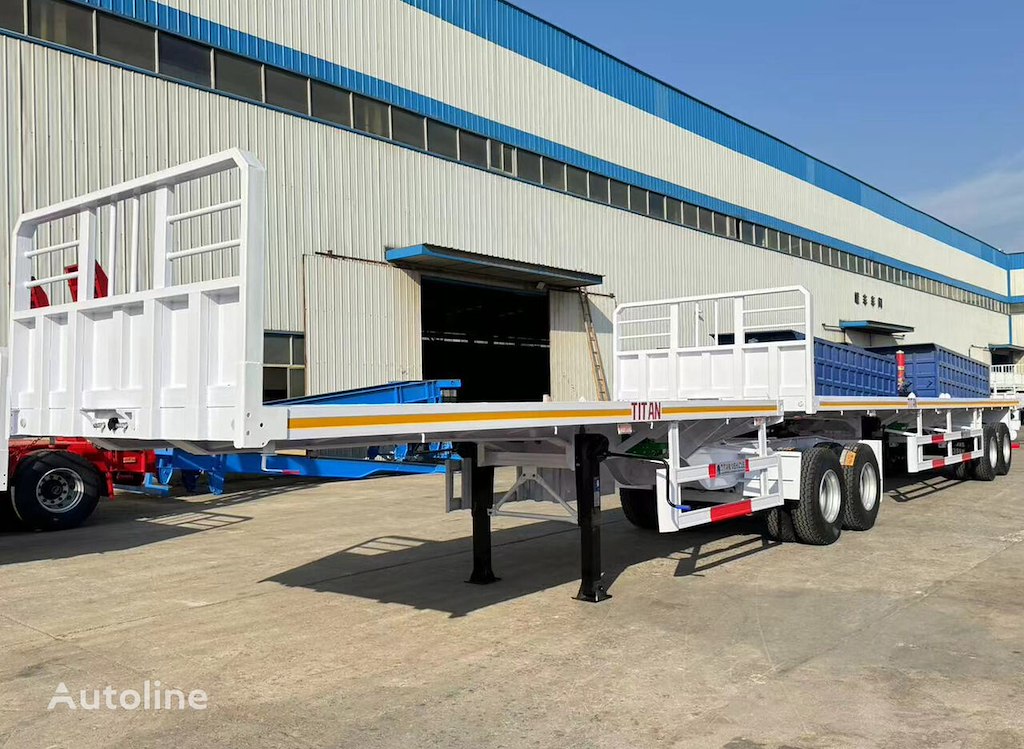 Nova Titan Superlink Flatbed Trailer for Sale poluprikolica platforma