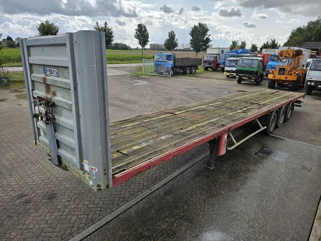 SAF Trailer General Trailer 3-axle flatbed semi-trailer - Air suspen poluprikolica platforma