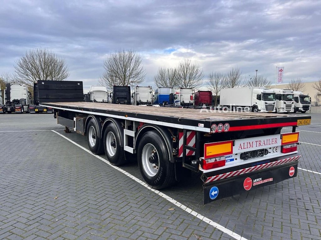 Alim Trailer open trailer stuuras, twist lock poluprikolica platforma