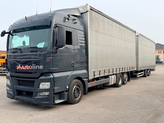 MAN TGX 25.440 LL JumboZug 2015 3 Achsen EURO 6 kamion s ceradom