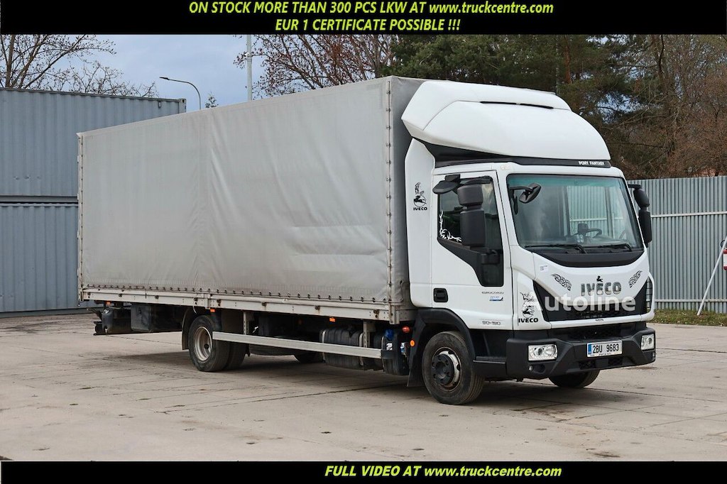 IVECO EUROCARGO 90E, EURO 6, ALUMINIUM SIDED kamion s ceradom