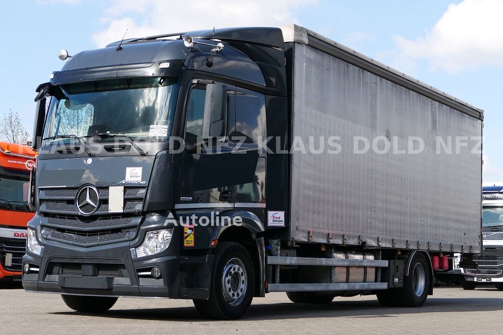 Mercedes-Benz Actros 1833 Pritsche Plane Edscha LBW Euro 6 kamion s ceradom