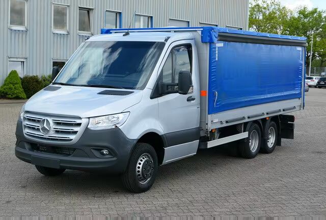 Mercedes-Benz 519 CDI Sprinter / 6x2 / 3-axle / sliding tarp kamion s ceradom