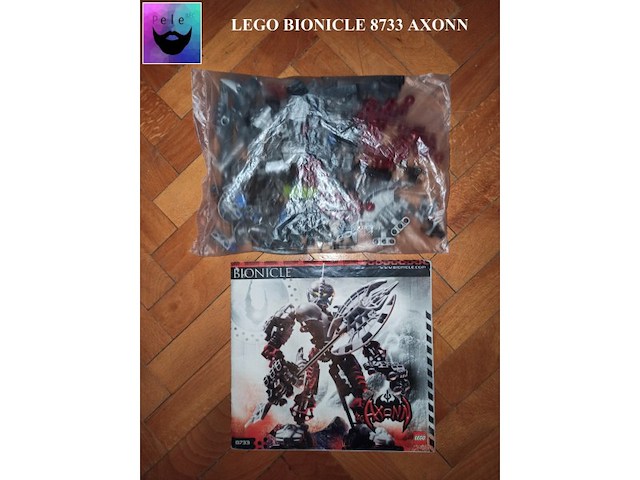 Lego Bionicle 8733 Axonn - KOMPLETAN