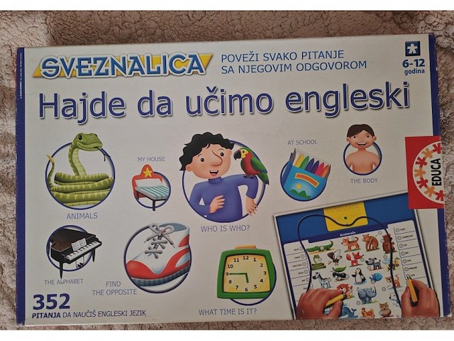 Sveznalica Hajde da ucimo Engleski