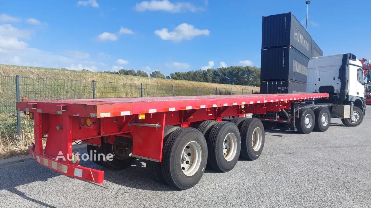 Nova Diversen Lodico 3 axle container trailer poluprikolica platforma