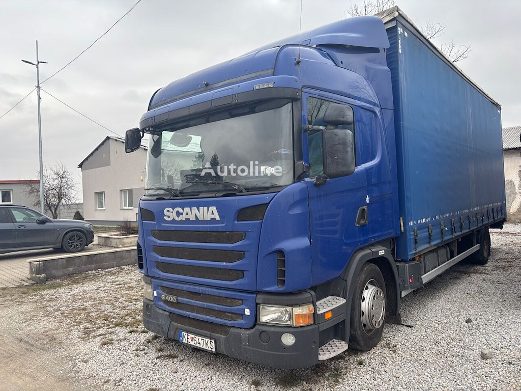 Prodaje se Scania G 400 LB kamion s ceradom na aukciji