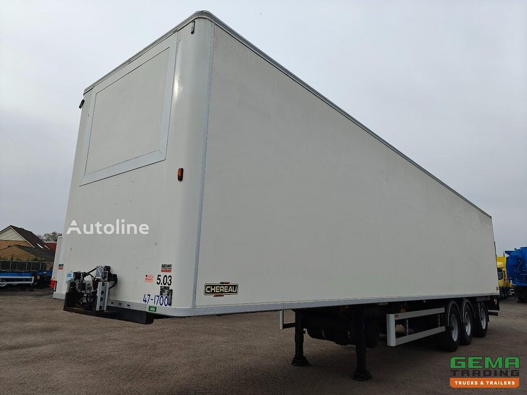 Schmitz Cargobull TKS24 3-Axle BPW - Chereau Insulated Body - Lift/Steering Axle - furgon poluprikolica