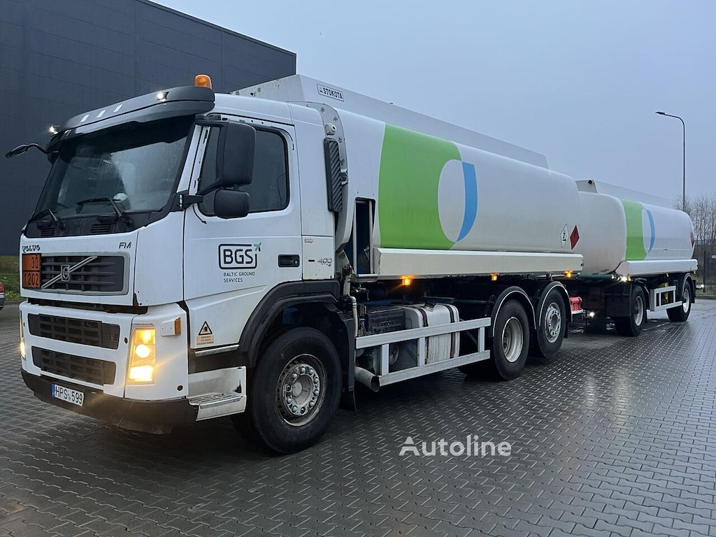 Volvo FM13 autocisterna za gorivo + prikolica cisterna za gorivo