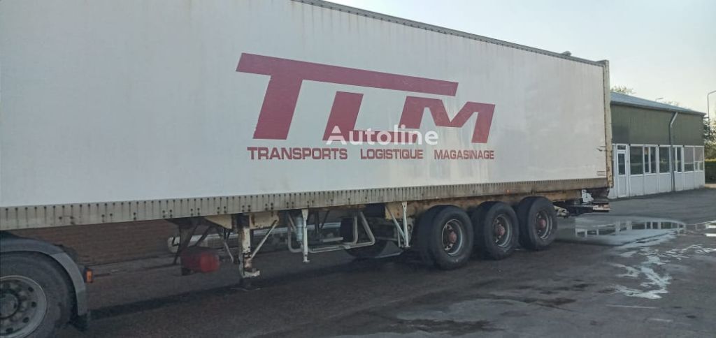 Fruehauf Koffer fruehauf 3 asser bladvering tambour furgon poluprikolica