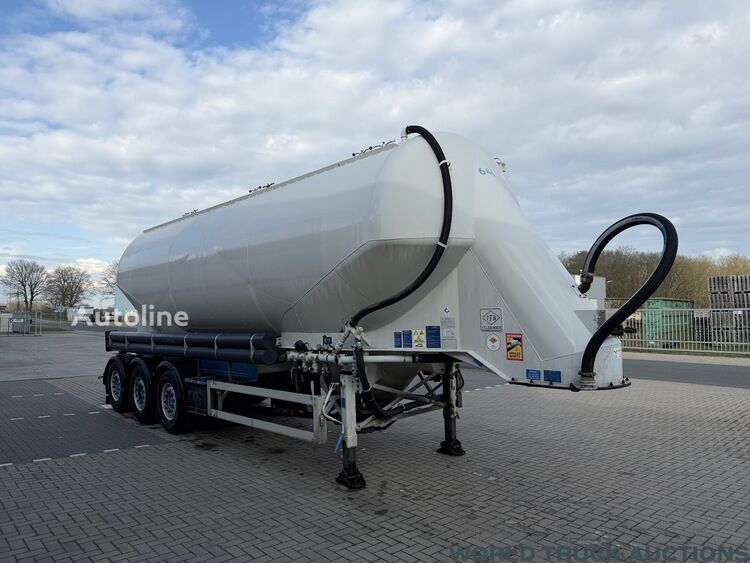 Prodaje se Feldbinder EUT 40 3 | Alu. Zement Silo - Powder Bulk tank Onderlosser 1 Com cisternu za prevoz cementa na aukciji