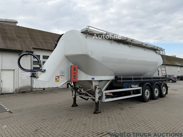 Prodaje se Feldbinder EUT 40 3 | Alu. Zement Silo - Powder Bulk tank Onderlosser 1 Com cisternu za prevoz cementa na aukciji