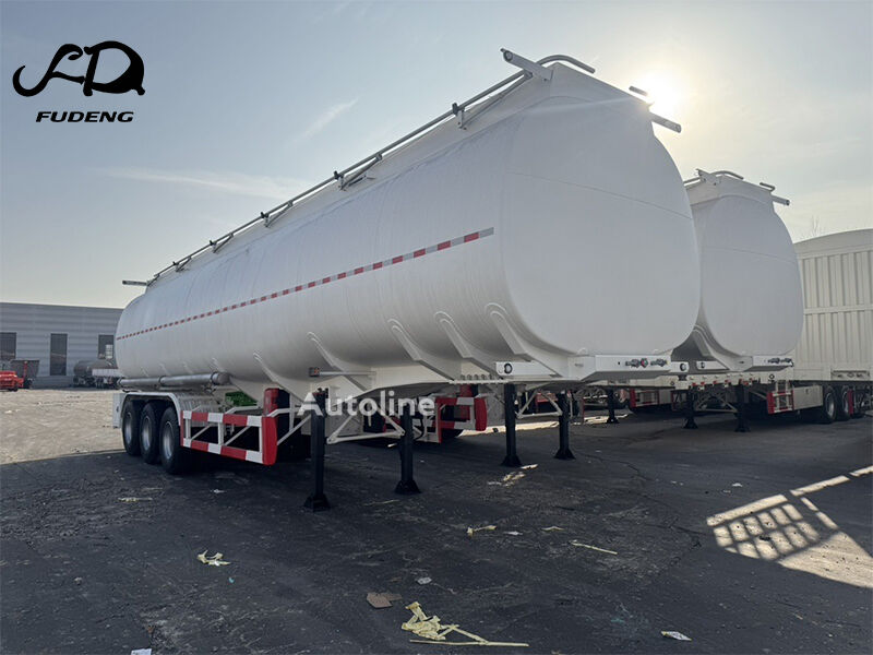 Nova Fudeng 3 Axle Carbon Steel Fuel Tanker Trailer cisterna za goriva i maziva