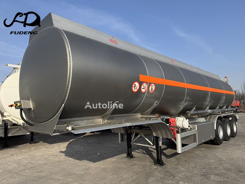 Nova Fudeng 3 Axle Aluminum Oil Tank Semi Trailer poluprikolica autocisterna