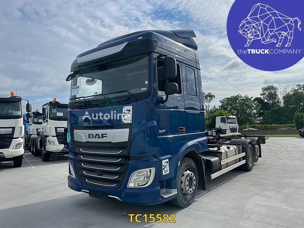 DAF XF 480 vozilo za prevoz kontejnera