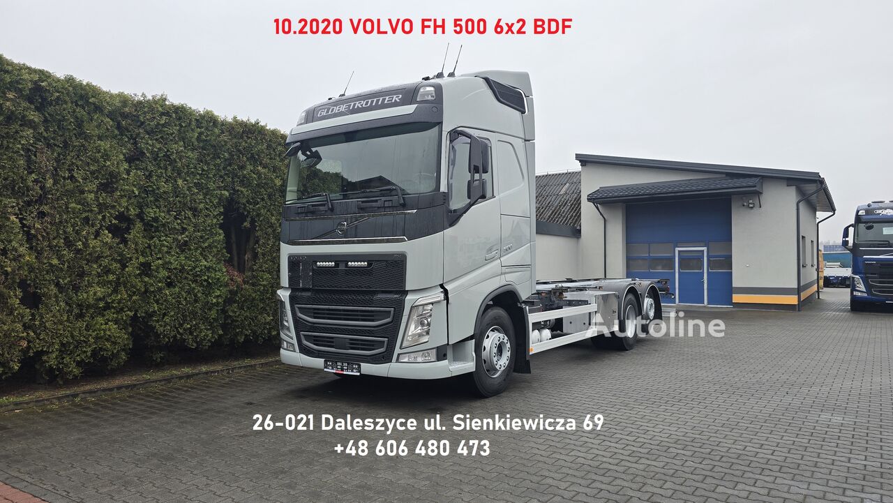 Volvo FH500 6x2 BDF vozilo za prevoz kontejnera