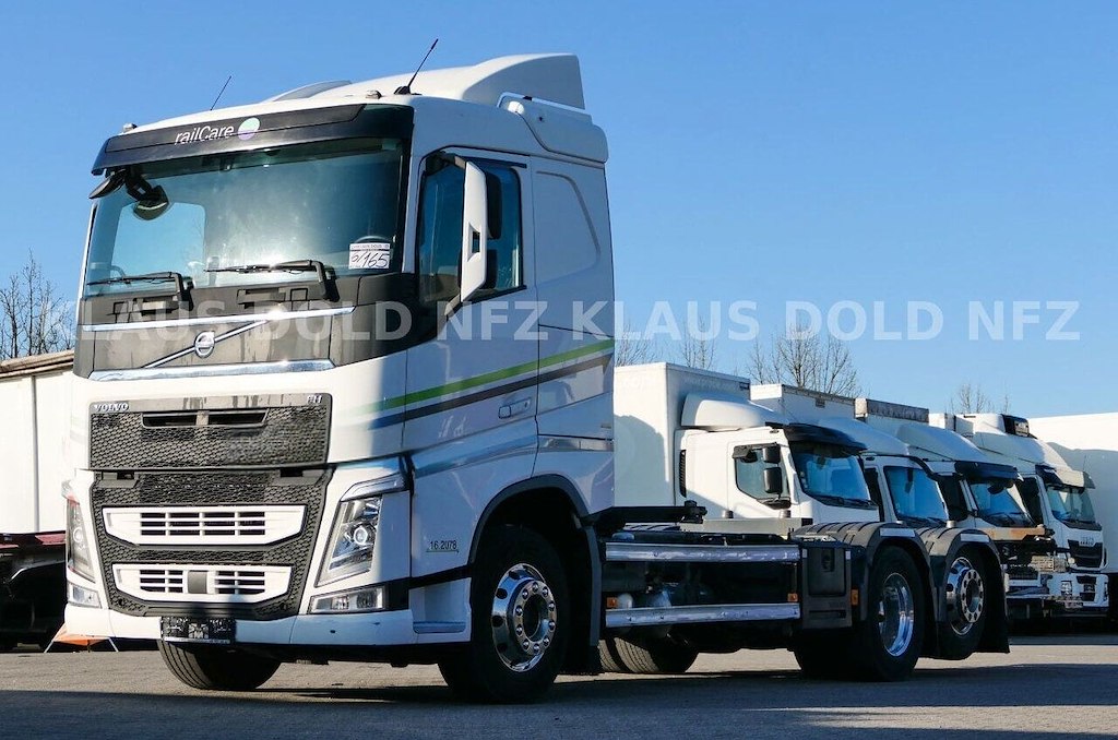 Volvo FH 500 container truck + tail lift vozilo za prevoz kontejnera