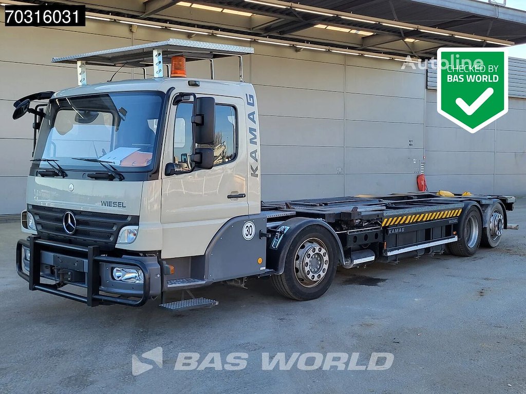 Kamag WBH 25/3 Wiesel 6X2 BDF Bodycarrier Wechselbrückenumsetzer Euro vozilo za prevoz kontejnera
