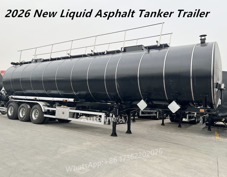 Nova Titan 2026 New Liquid Asphalt Tanker Trailer for Sale in Guyana cisterna za bitumen