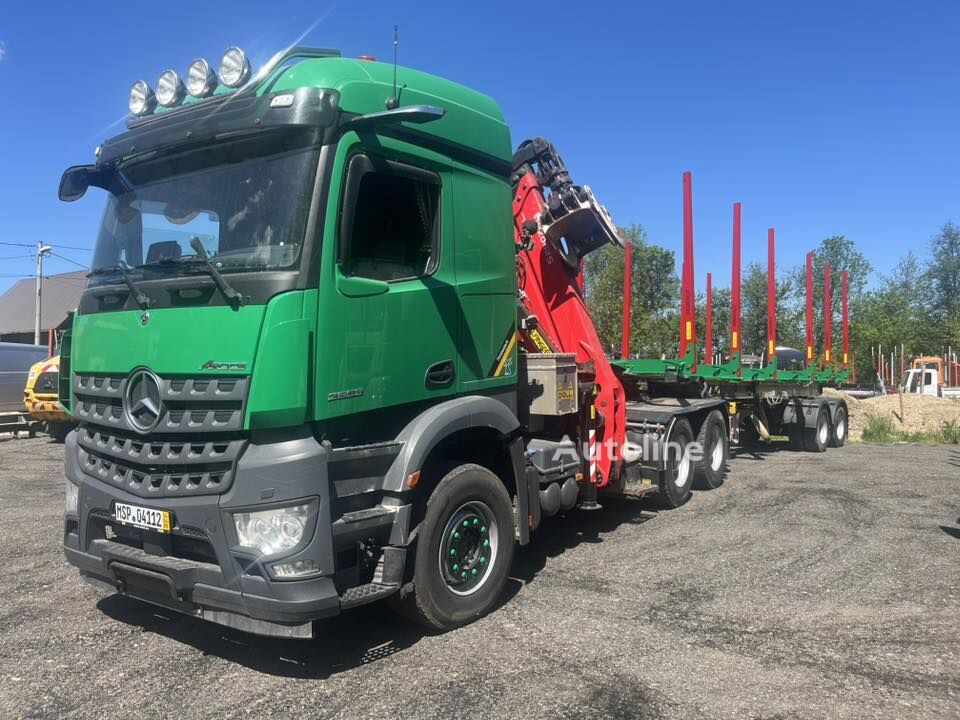 Mercedes-Benz Arocs 2653 kamion za prevoz drva
