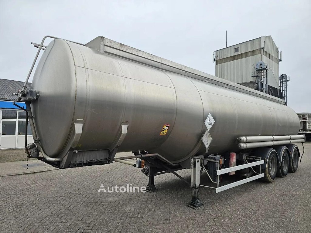 Magyar RVS Magyar Stainless Steel Tank Semi-trailer – 3 Axles – Air Sus cisterna za goriva i maziva